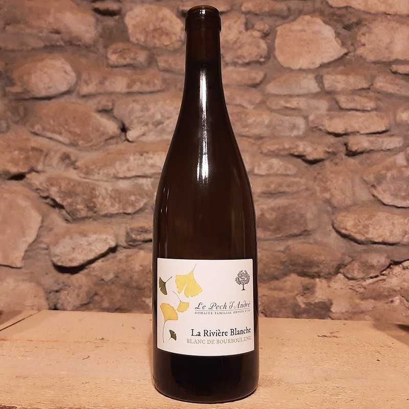 La Rivière Blanche vin blanc bio de Bourboulenc : achat direct
